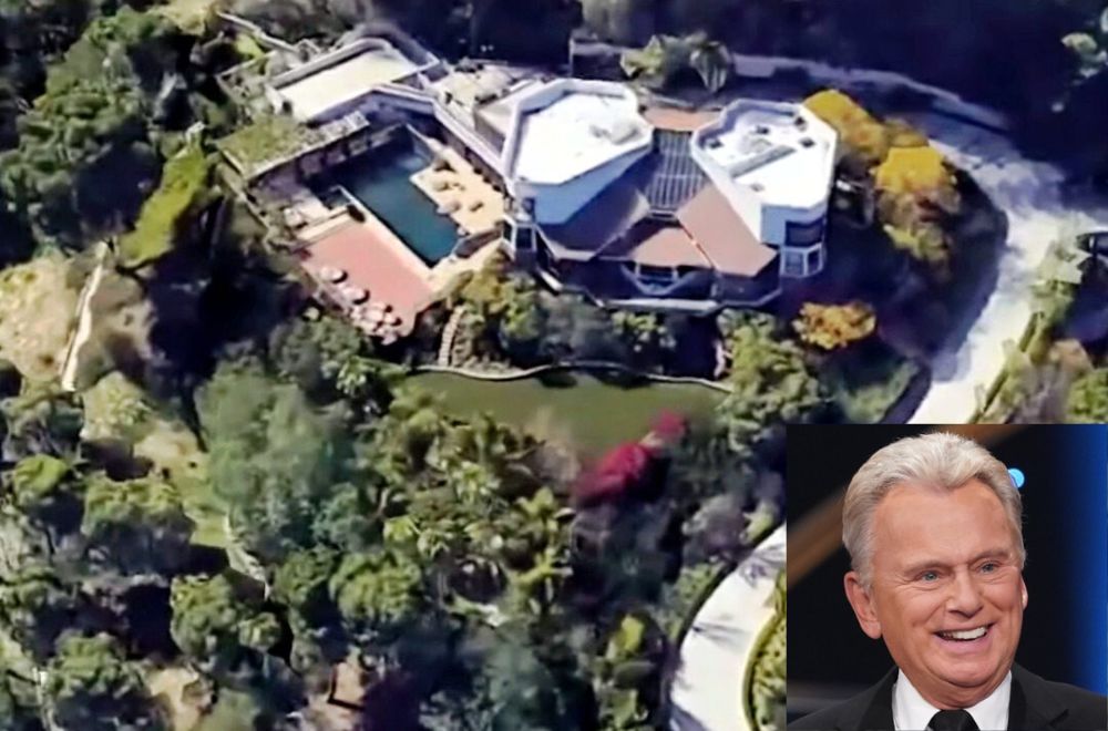 Pat Sajak House: The Encino Palace!