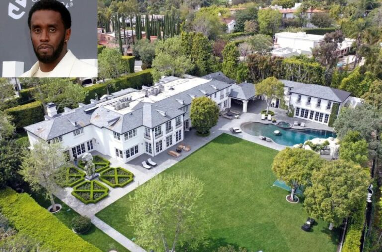 P Diddy House In Los Angeles